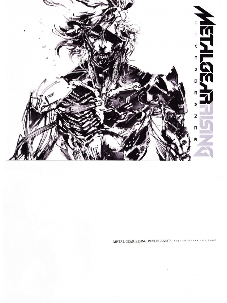 Art of The Metal Gear Rising Revengeance Artbook | PDF