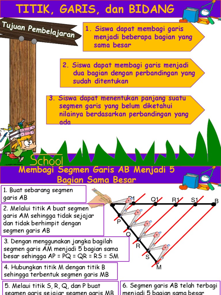 Membagi Segmen Garis dalam Matematika | PDF