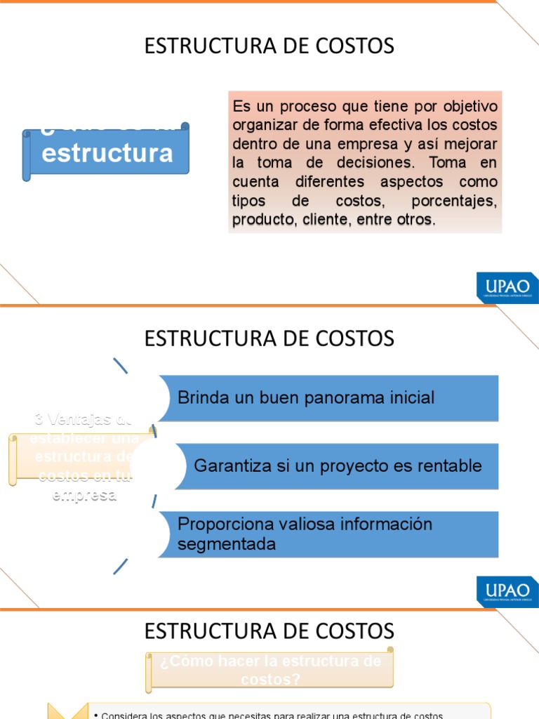 Estructuras de Costos | PDF | Costo | Economias
