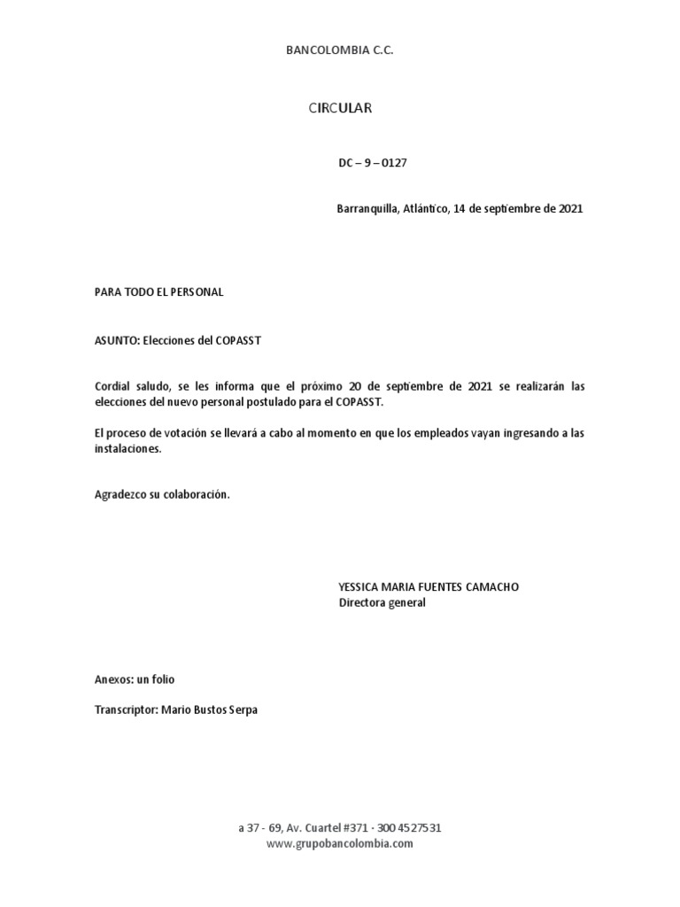 Circular Estilo Bloque | PDF