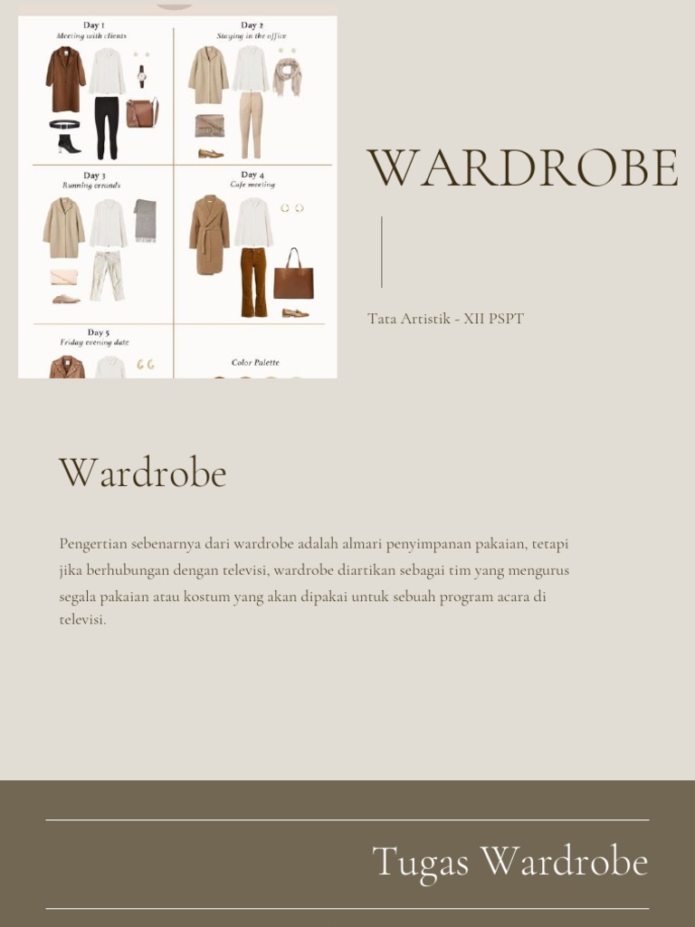 WARDROBE | PDF | Gaya Hidup