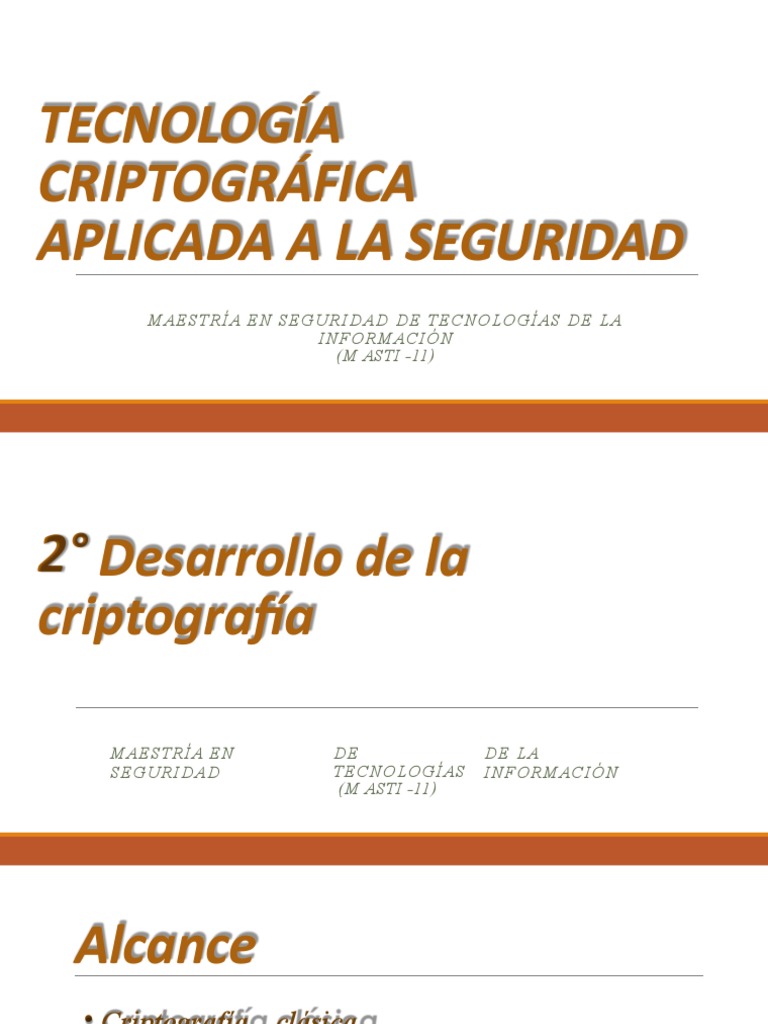 Desarrollo de la Criptografía | PDF | Criptografía | Clave (criptografía)