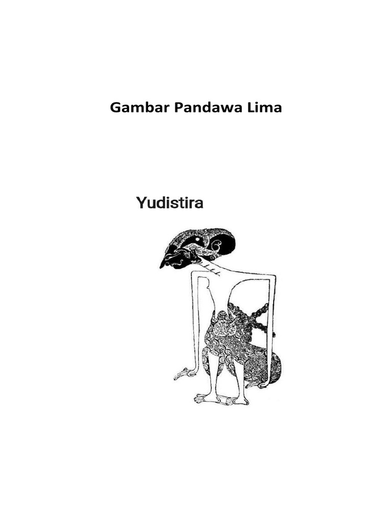 Gambar Pandawa Lima | PDF