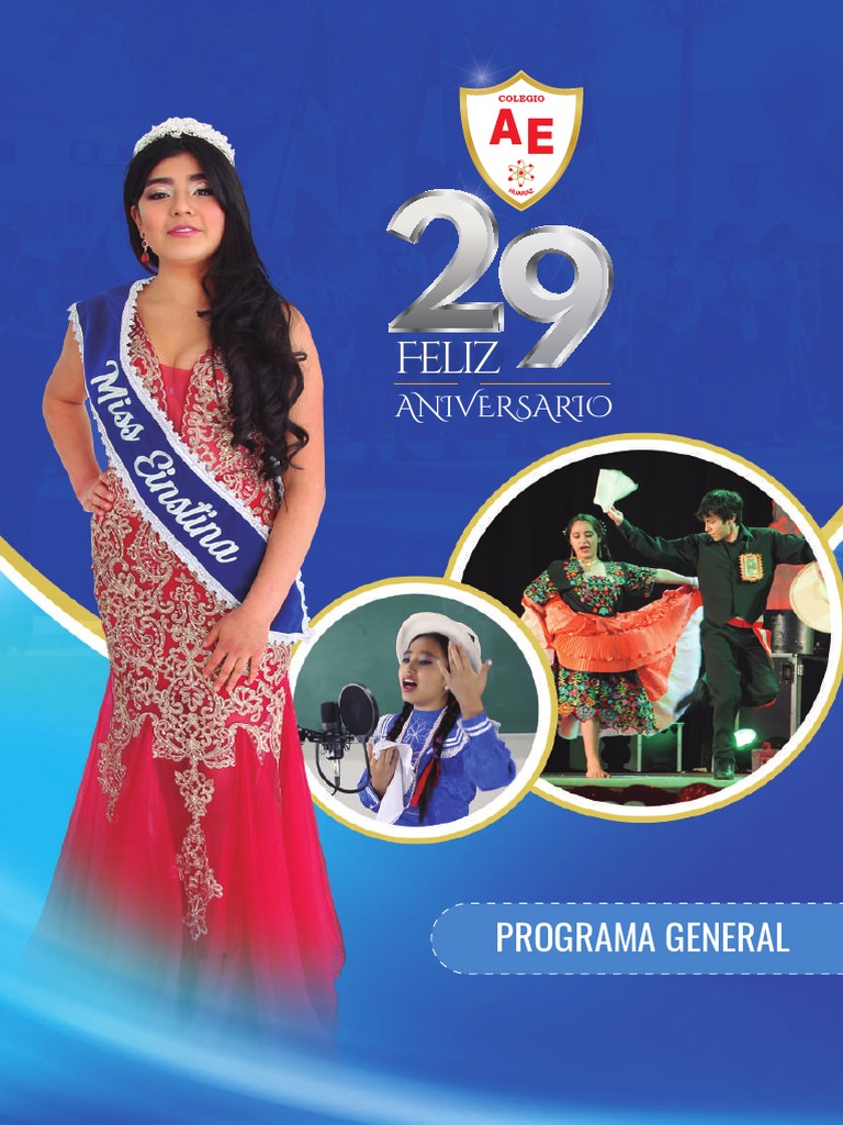 Programa General Aniversario | PDF