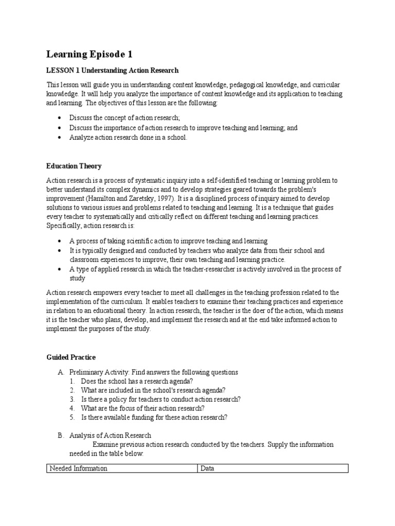 FS2 Learning Episodes 1 4 | PDF | Constructivism (Philosophy Of ...