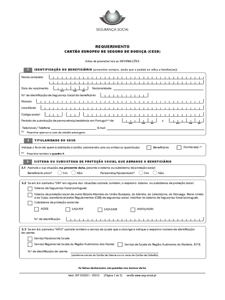 Git 53 DGSS | PDF | Portugal | União Europeia