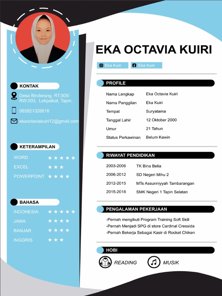 CV Eka | PDF