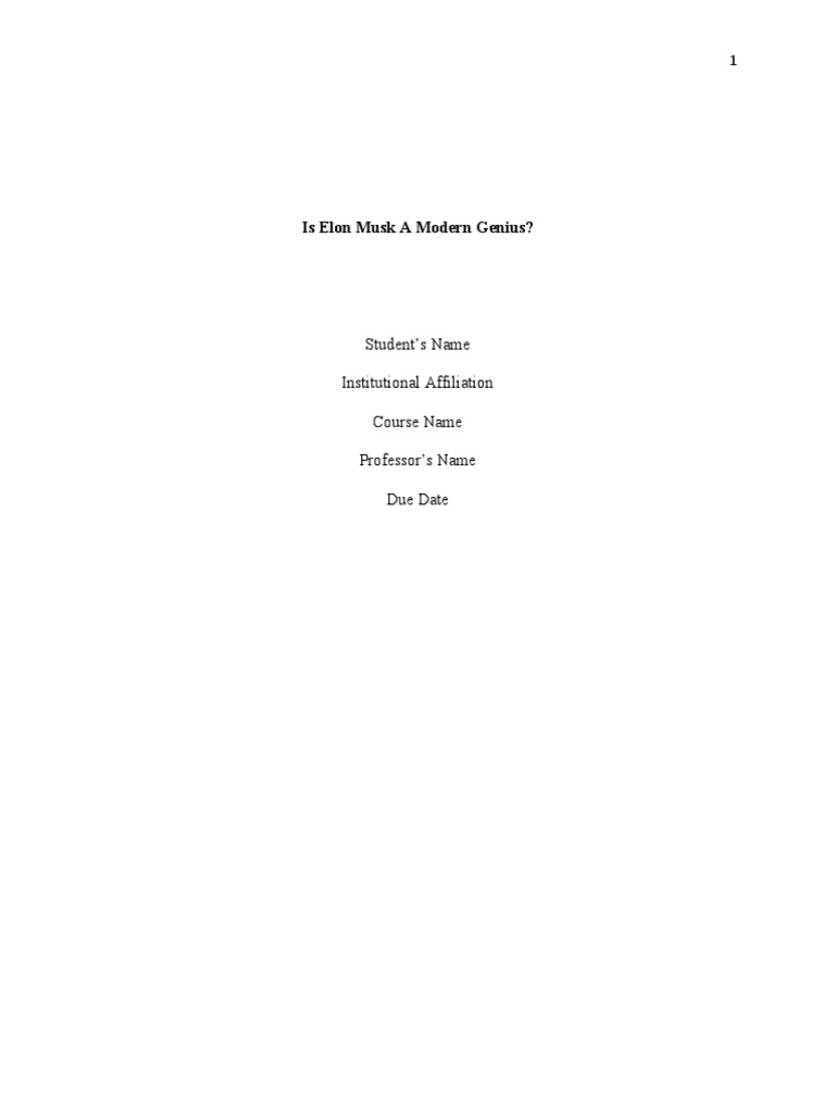 Sample Essay Uvocorp | PDF | Solar City | Elon Musk