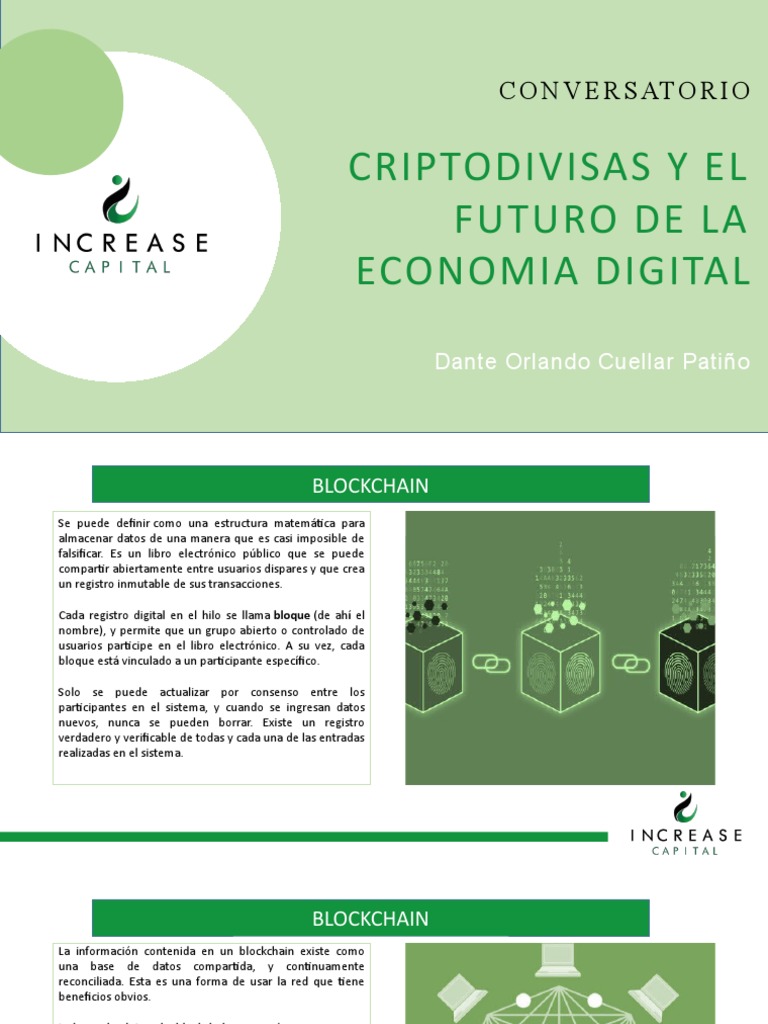 Criptomonedas y Blockchain: Futuro Económico | PDF | Criptomoneda ...