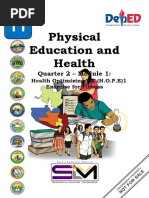 Physical Education: Quarter 1-Module 1: Strength Training | PDF ...