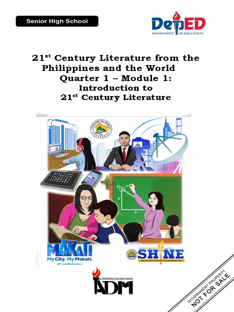 Eng Shs q1 Mod1 21CL Introduction v1 Forprinting. | PDF | Dystopia | Books
