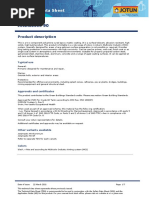 Jotachar JF750: Technical Data Sheet | PDF | Epoxy | Density