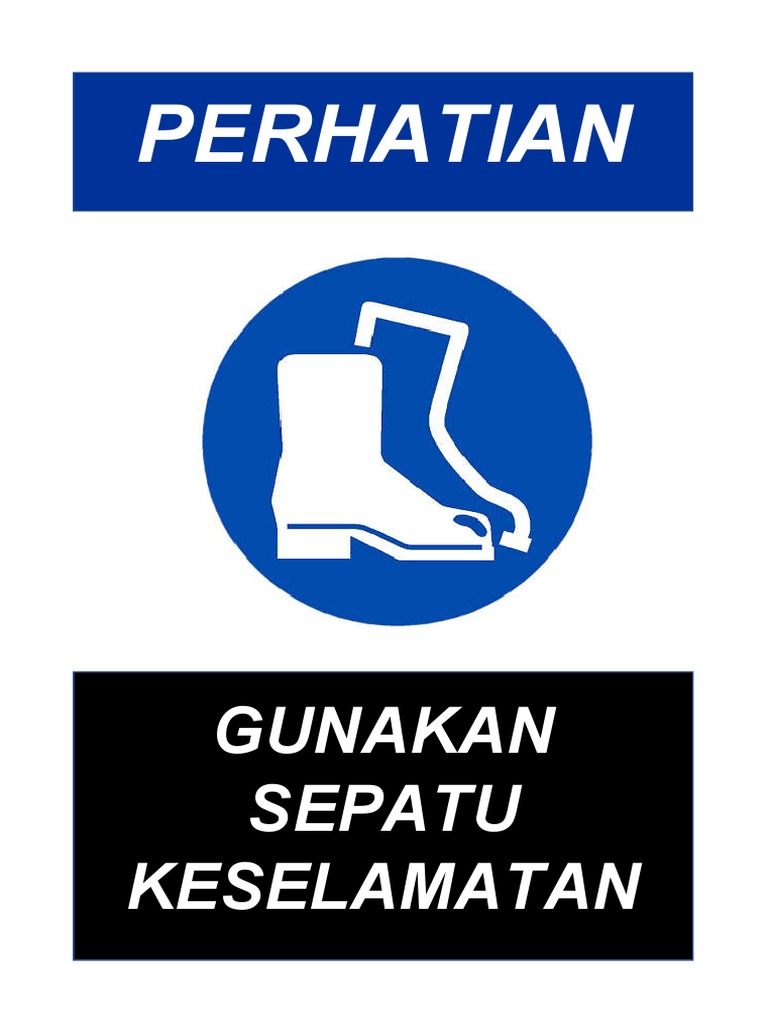 Simbol K3 Lab-Sepatu Safety | PDF