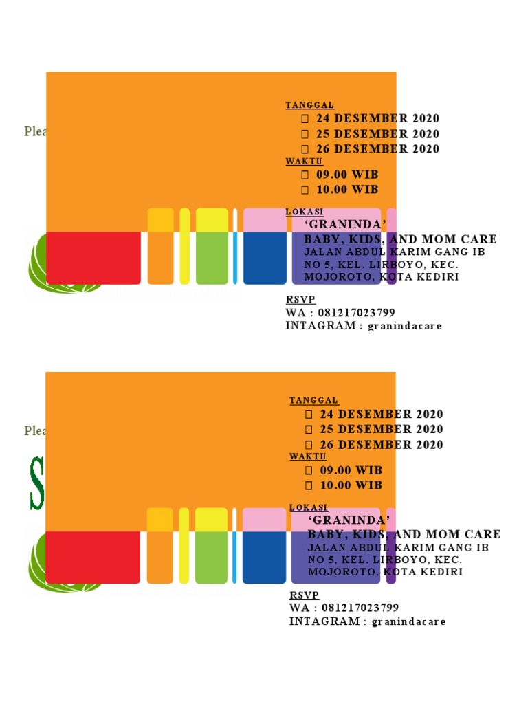 Undangan Soft Opening | PDF