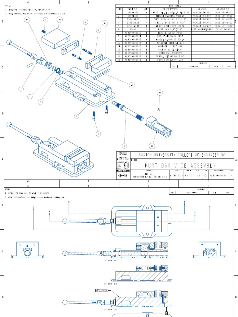 Assembly 2 DRW | PDF | Mechanical Engineering | Manufactured Goods