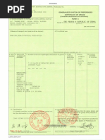 Non Manipulation Certificate Template | PDF | Customs | Cargo