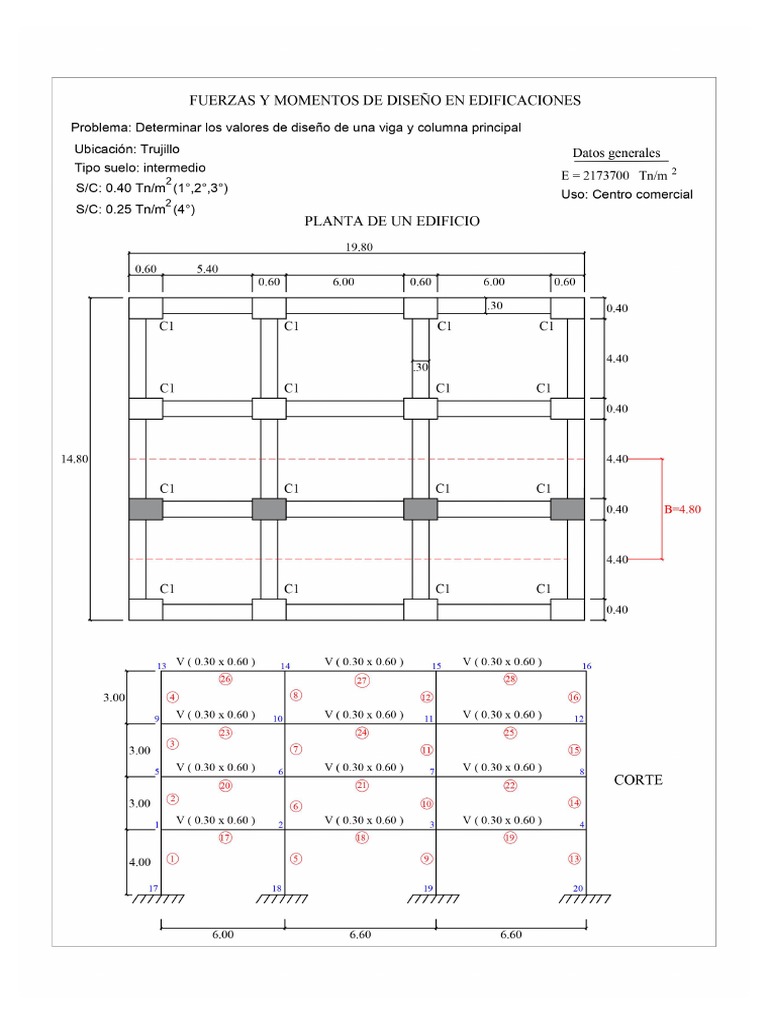 04 Prob Resuelto Edificio 04 Pisos | PDF