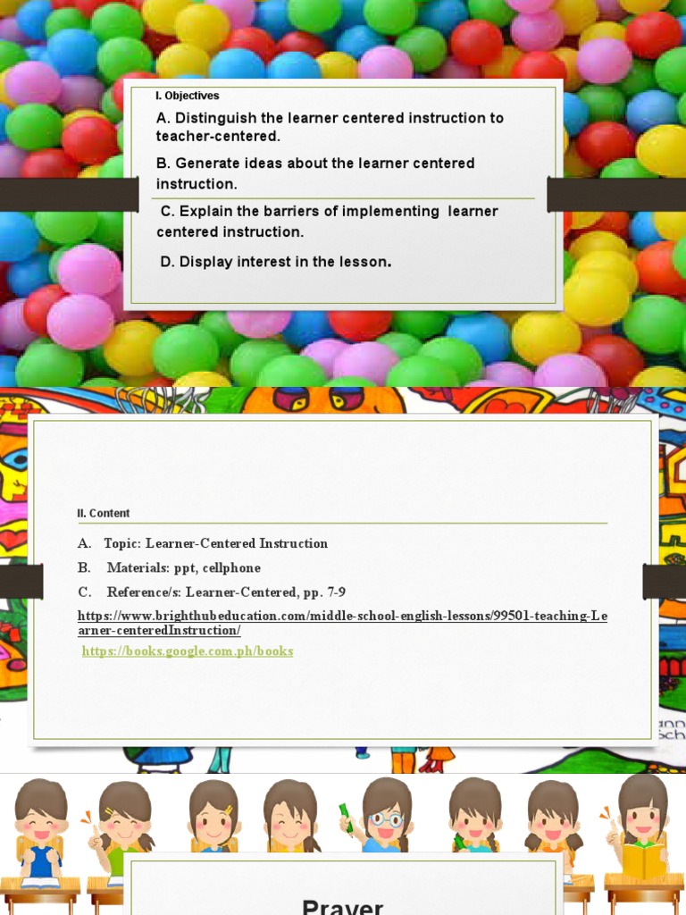 Learner Centered Instruction | PDF | Learning | Cognition