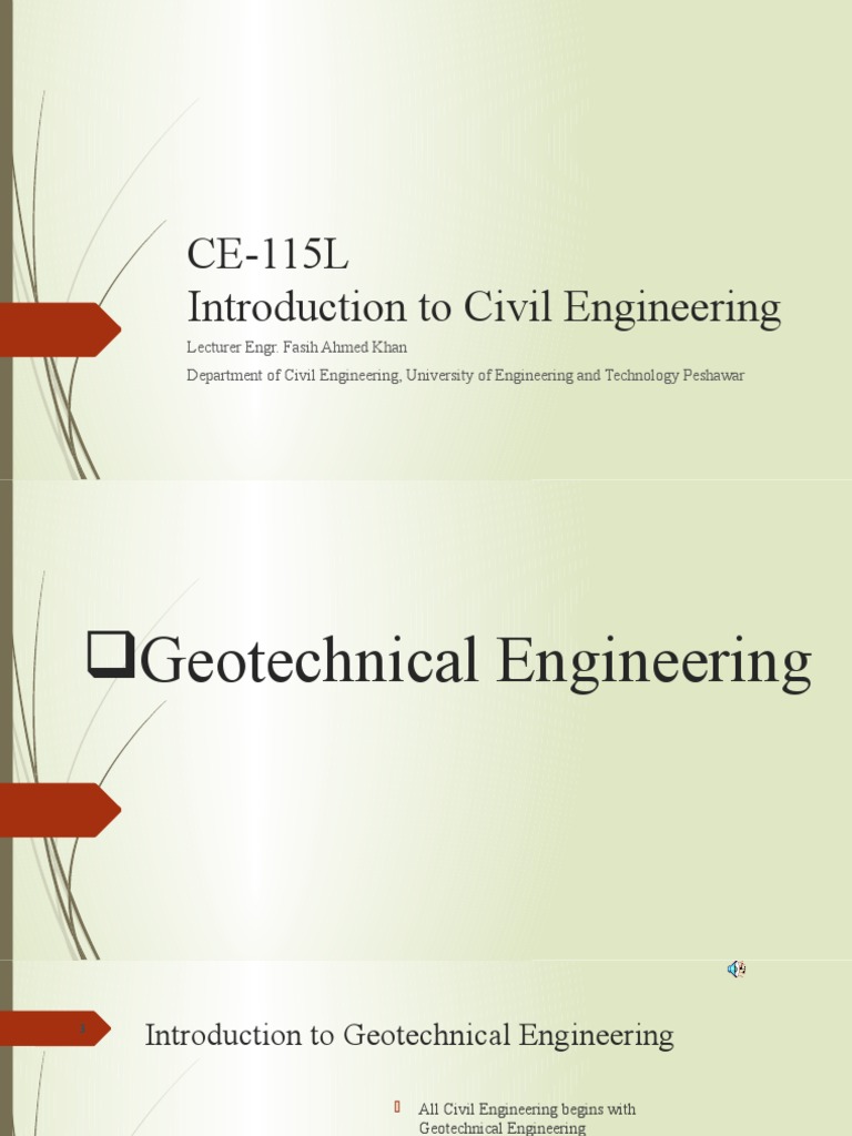ICE Lecture #8 Geotechnical Engineering | PDF | Geotechnical Engineering | Deep Foundation