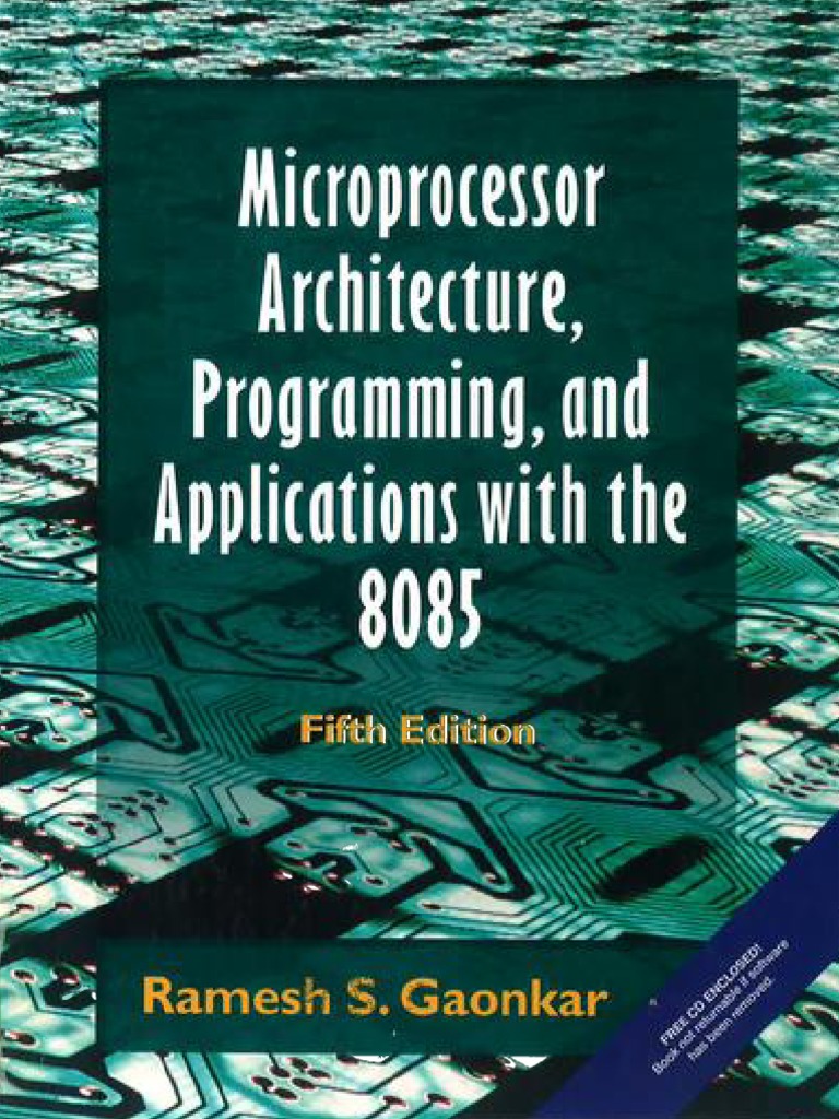 Ramesh S Gaonkar Microprocessor Architecture Programming And Applications With The 8085