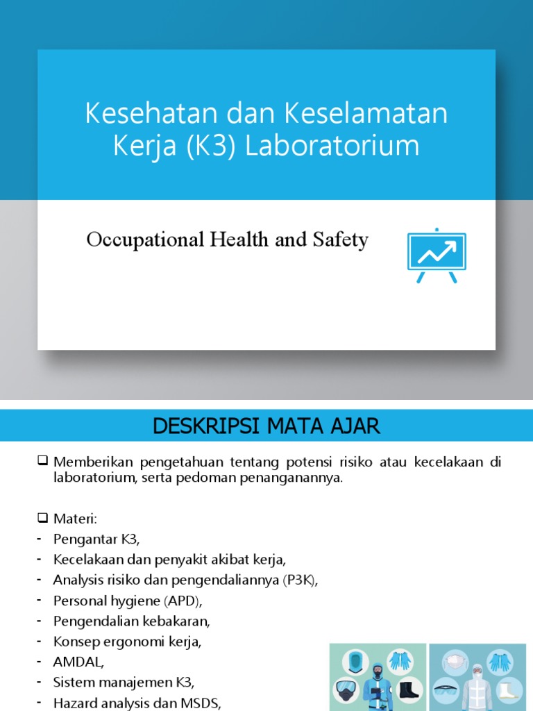 Kesehatan Dan Keselamatan Kerja (K3) Laboratorium | PDF