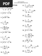 Indefinite Integral - DPP 1 | PDF | Functions And Mappings | Triangle Geometry