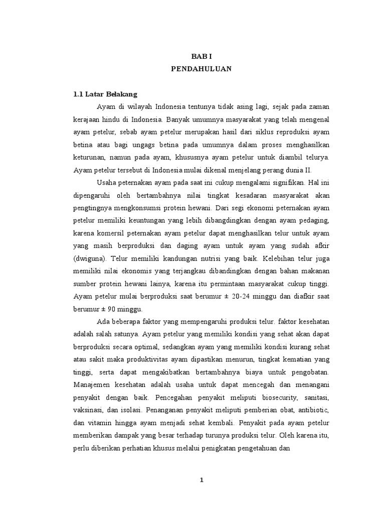 Bab 1 | PDF | Kesehatan Holistik | Sains & Matematika