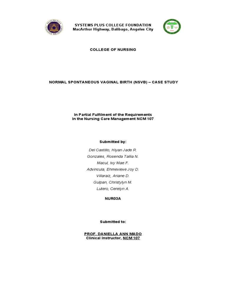 Pregnancy Case Study 1 | PDF | Pregnancy | Urinary Tract Infection