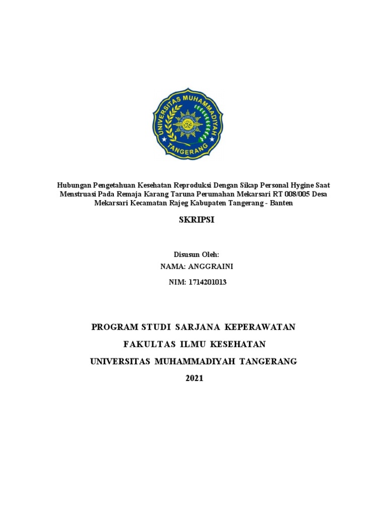 Skripsi Keperawatan UMT | PDF