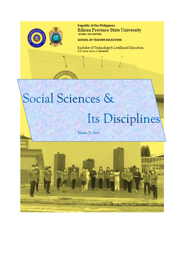 Social Sciences and Its Disciplines Module | PDF | Social Sciences ...