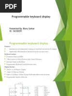 Programmable Keyboard/Display Interface - 8279 | PDF | Computer Keyboard | Input/Output