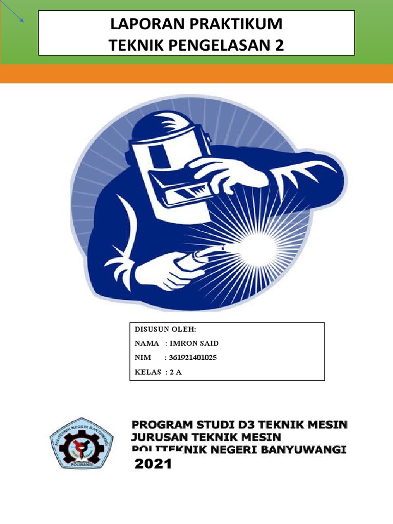 Laporan Pengelasan | PDF | Sains & Matematika | Teknologi & Rekayasa
