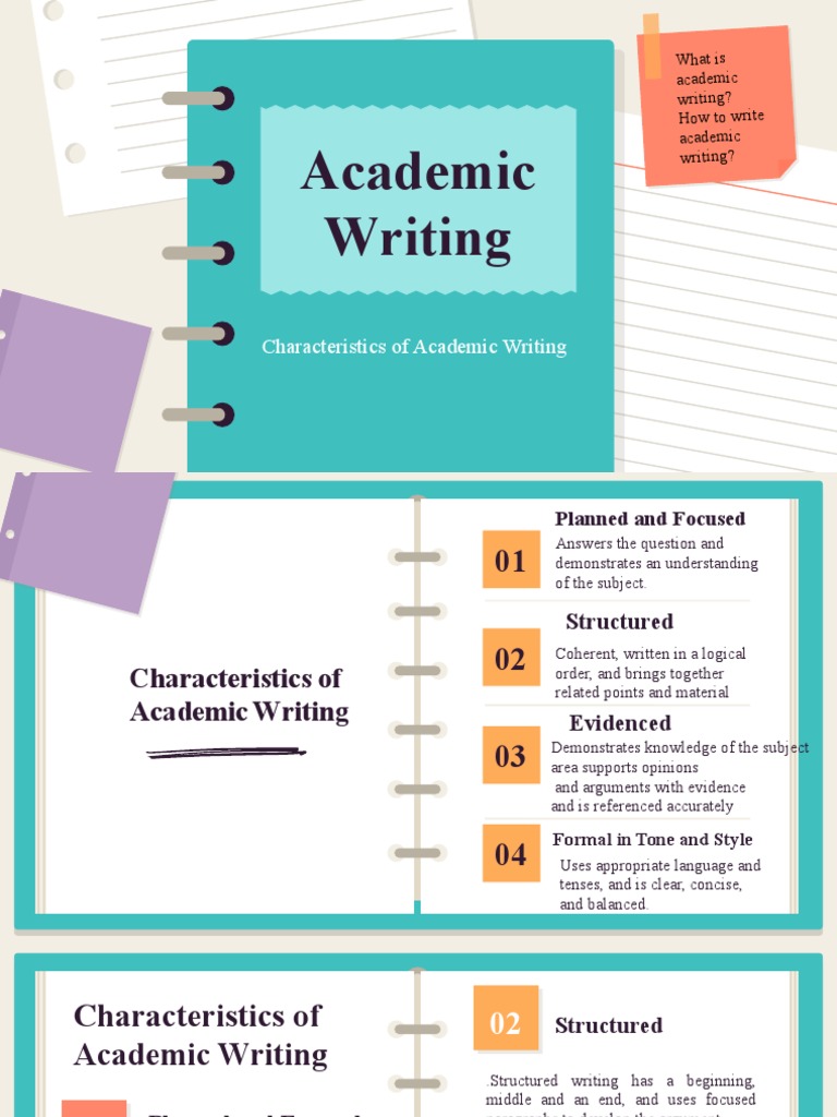 Characteristics of Academic Writing | PDF | Evidence | Cognition