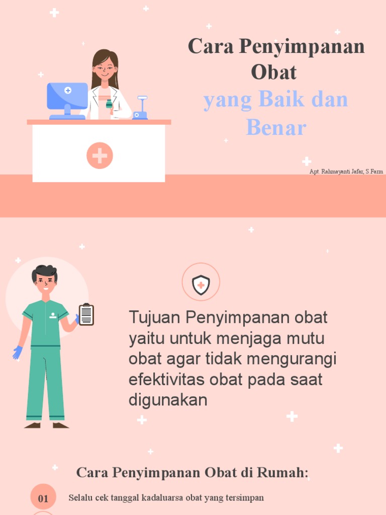 Cara Penyimpanan Obat Yang Baik Dan Benar Pdf