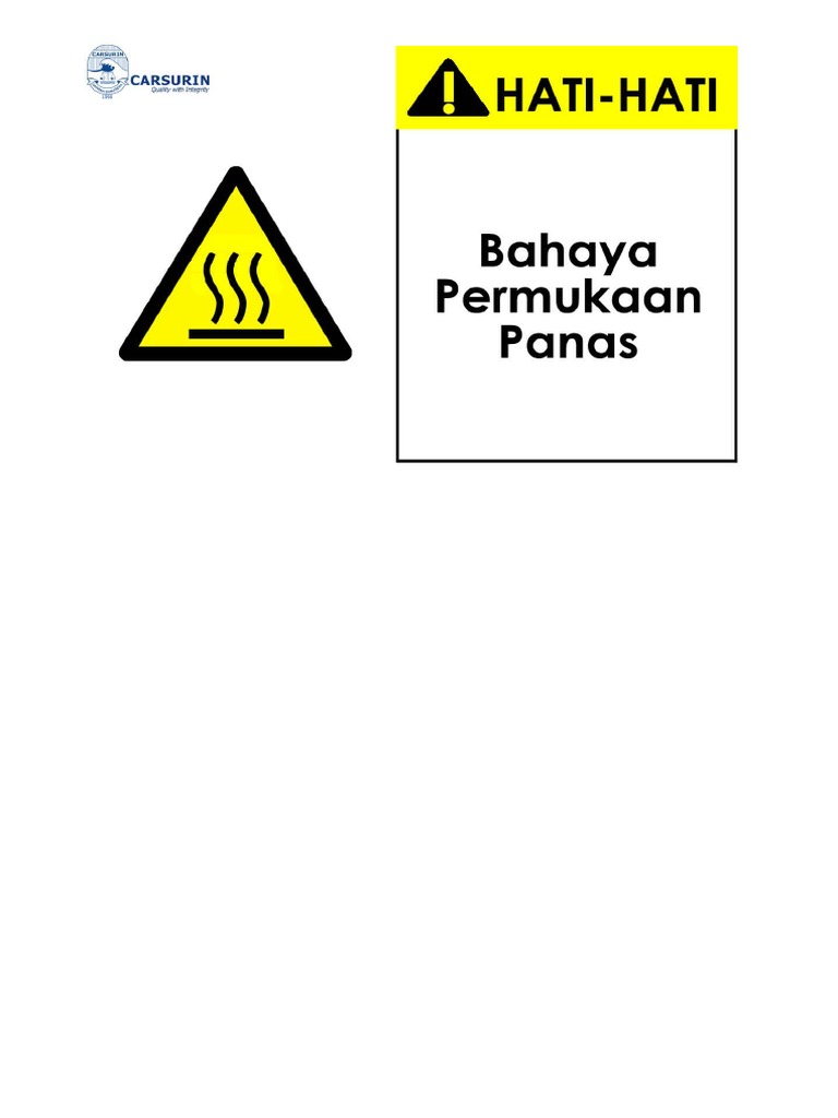 Awas Permukaan Panas | PDF