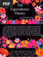 Nida's Dynamic Equivalence in Translation | PDF | Translations ...