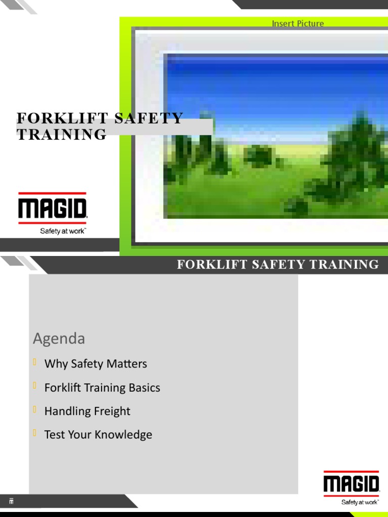 Forklift Safety Training | PDF | Forklift | Vehicles
