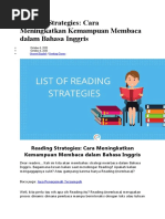 10 Contoh Karya Tulis Ilmiah (KTI) Yang Baik & Benar | PDF