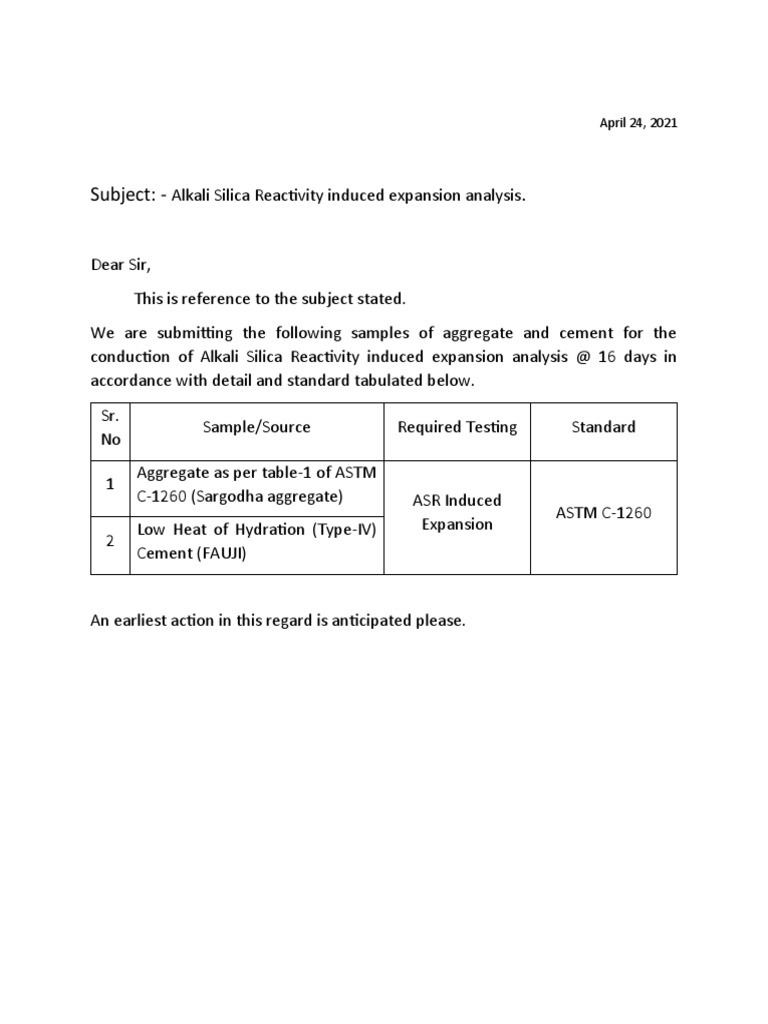 ASR For Econocrete To CMTL | PDF