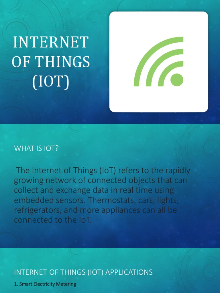 Internet of Things (IoT) | PDF | Internet Of Things | Computer Science