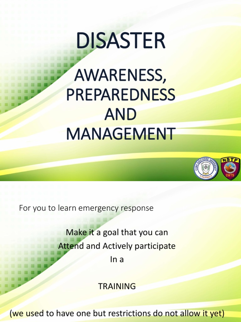 NSTP Module 6 Disaster Workshop Revised 2021 | PDF | Emergency ...