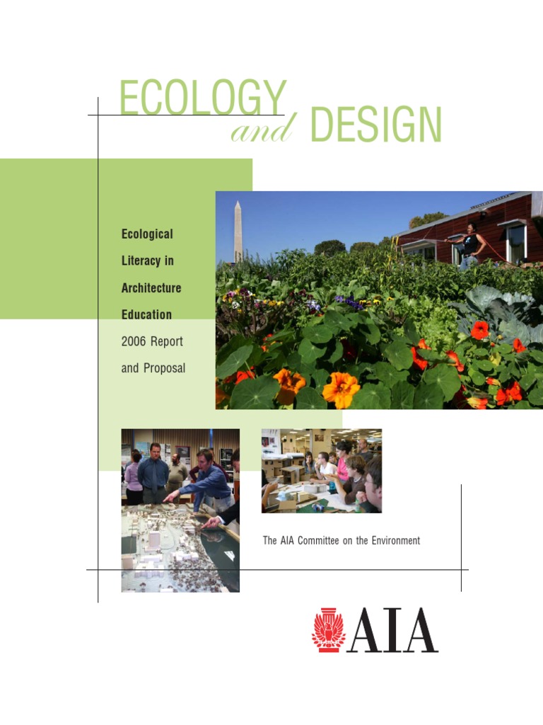 Ecology and Design Ecological Literacy I | PDF | Sustainability ...