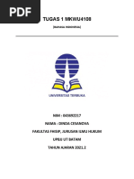 Sampul Makalah UT (Template) | PDF