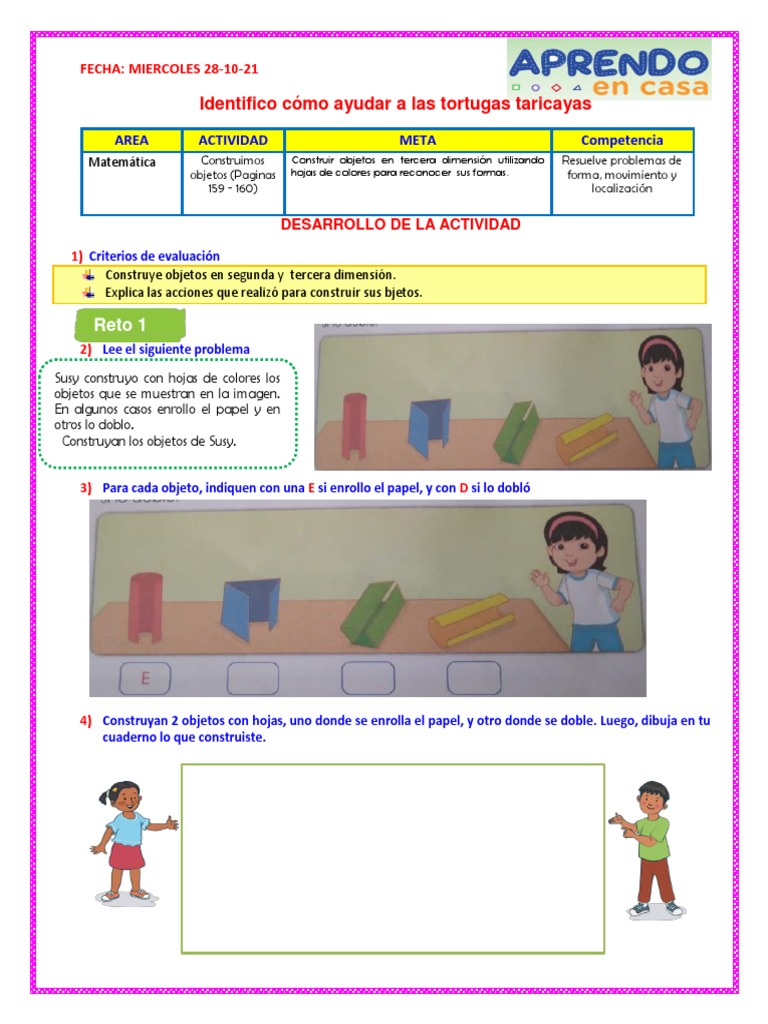 Actividades de Construcción con Geometría | PDF
