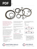 Dowty Seal and Washer Size Chart | PDF | Joining | Building Materials