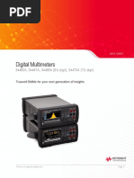 Manual DAQ970A-DAQ973A - Eng - Tds | PDF | Data Acquisition | Thermocouple