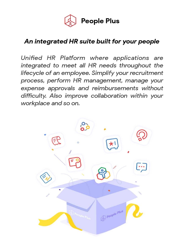 Overview of Zoho People Plus Features | PDF | Password | Mobile App