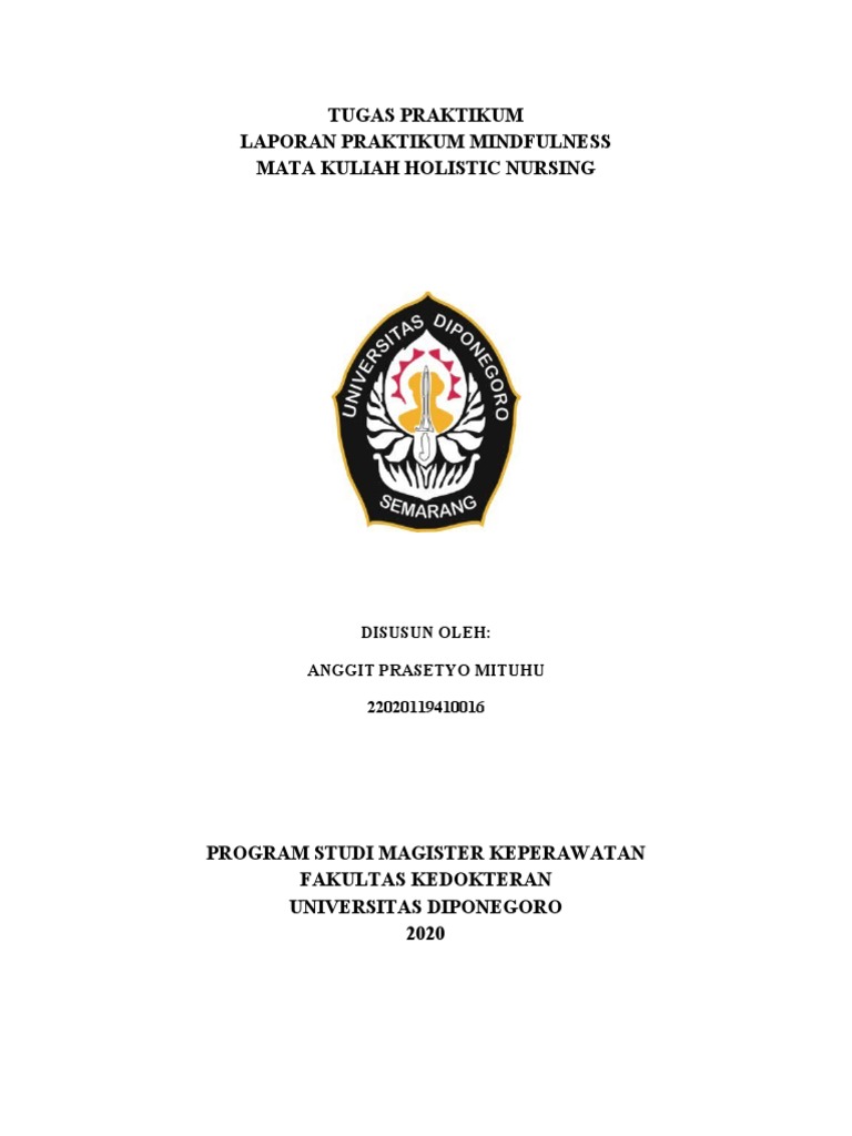 Laporan Mindfulness Anggit | PDF