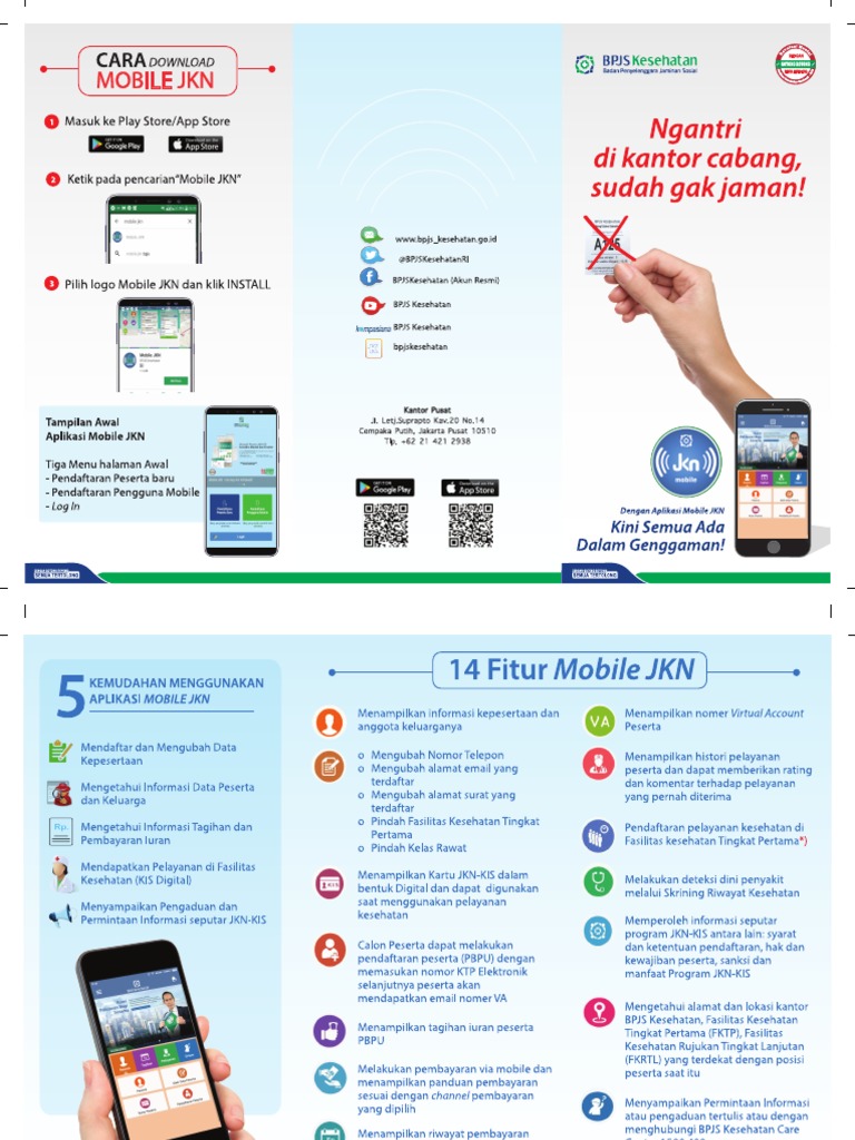 Leaflet BPJSK Mobile JKN | PDF