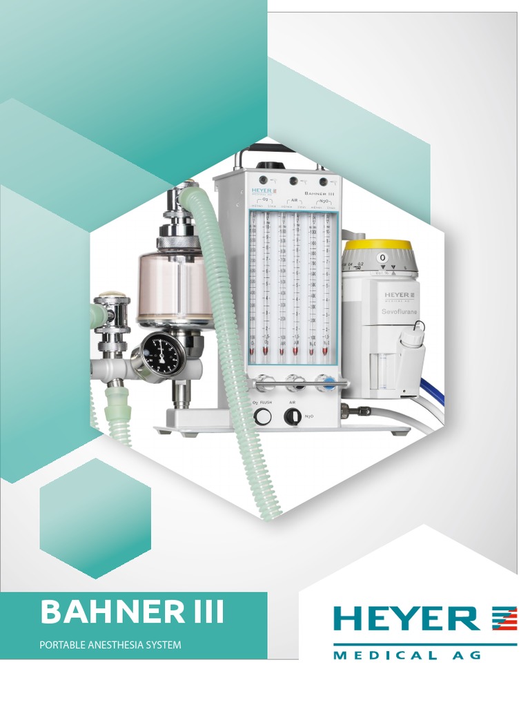 HEYER - Bahner III - Brochure | PDF | Nitrous Oxide | Anesthesia